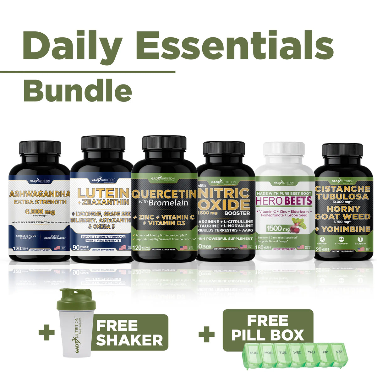 Daily Essentials Bundle – Gade Nutrition